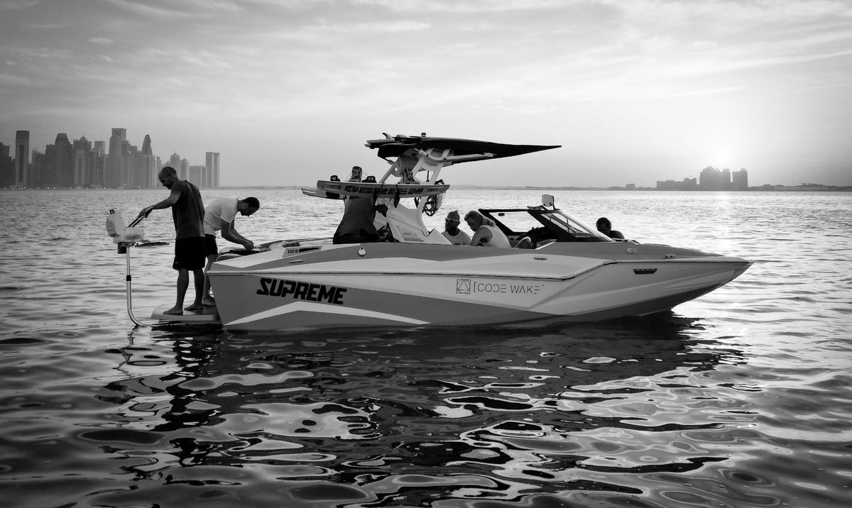 Surf'N Grill with Code Wake, Doha's favorite wakesport center